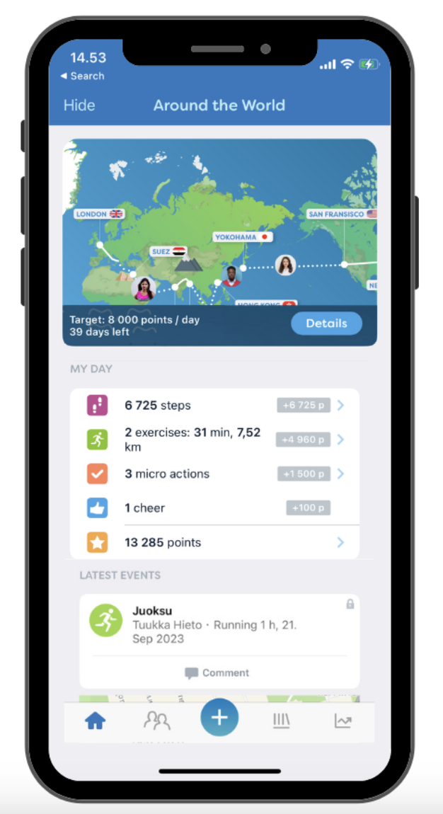 The HeiaHeia Wellbeing Points